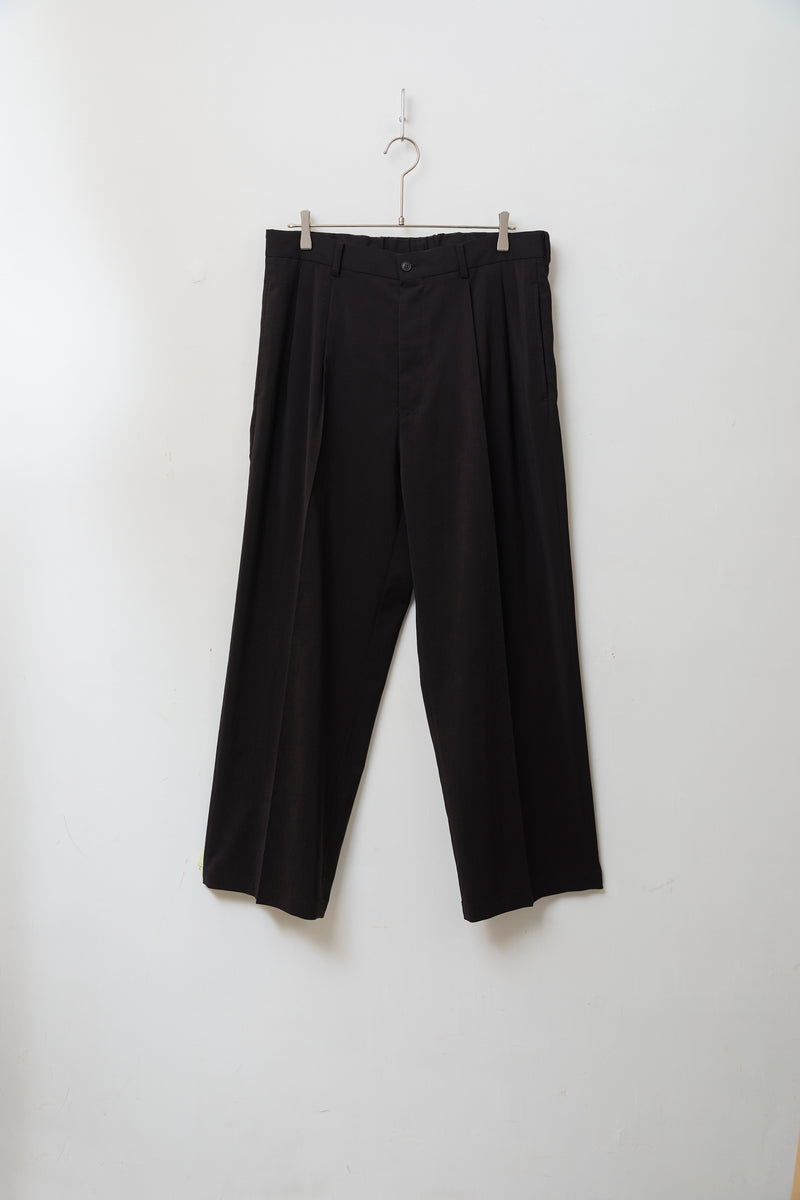 YOKO SAKAMOTO ( ヨーコサカモト ) / DOUBLE PLEATED TROUSERS / 26SS – style ...
